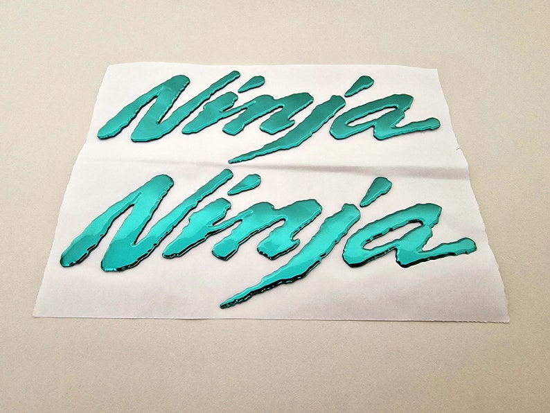 Kawasaki Ninja 3D Badge Sticker Graphic Decal Logo Emblem - Etsy