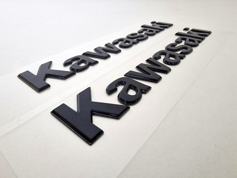 Kawasaki 3D Badge Sticker Graphic Decal Tank Logo Emblem - Etsy