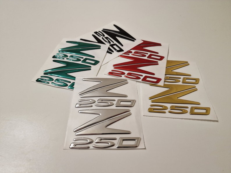 Kawasaki Z250 3D Badge Sticker Graphic Decal Logo Emblem - Etsy
