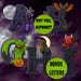 Halloween Alphabet Clipart PNG, A to Z Spooky Cute Letters,transparent ...
