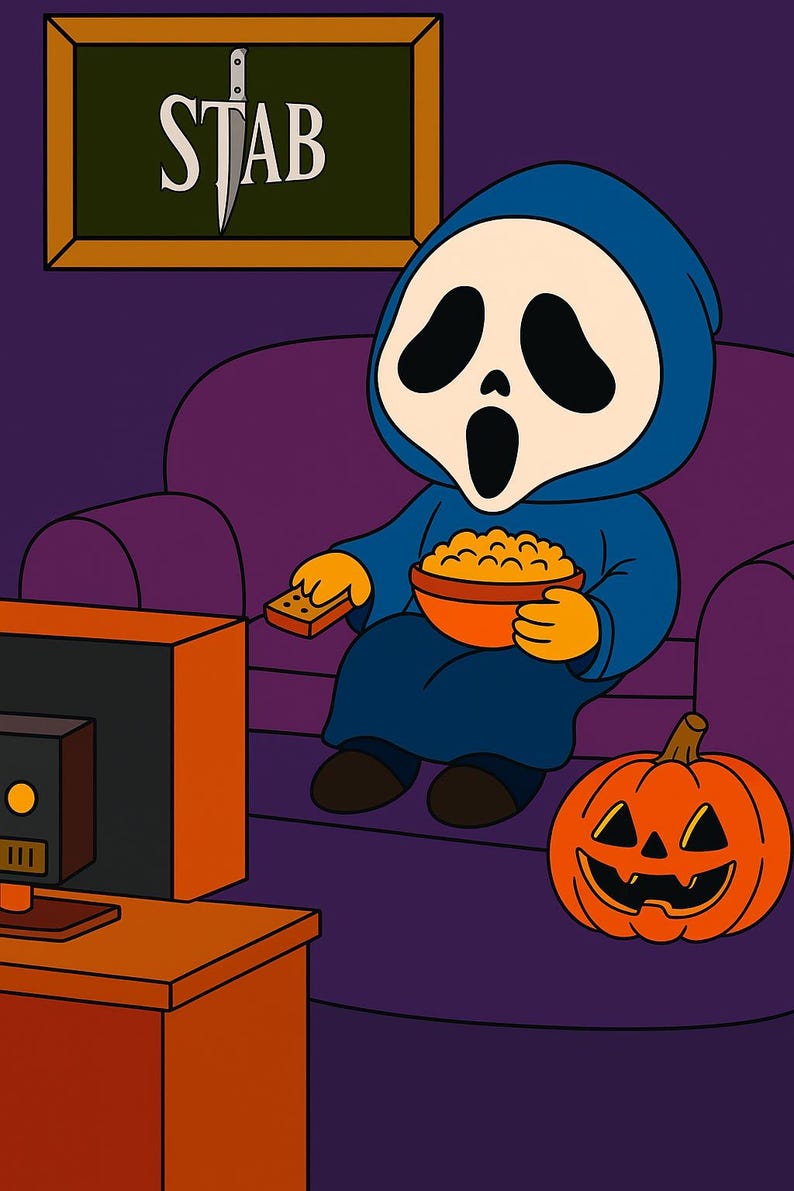14 Creepy Cute Lil Slashers Coloring Pages, Digital Download, Spooky ...