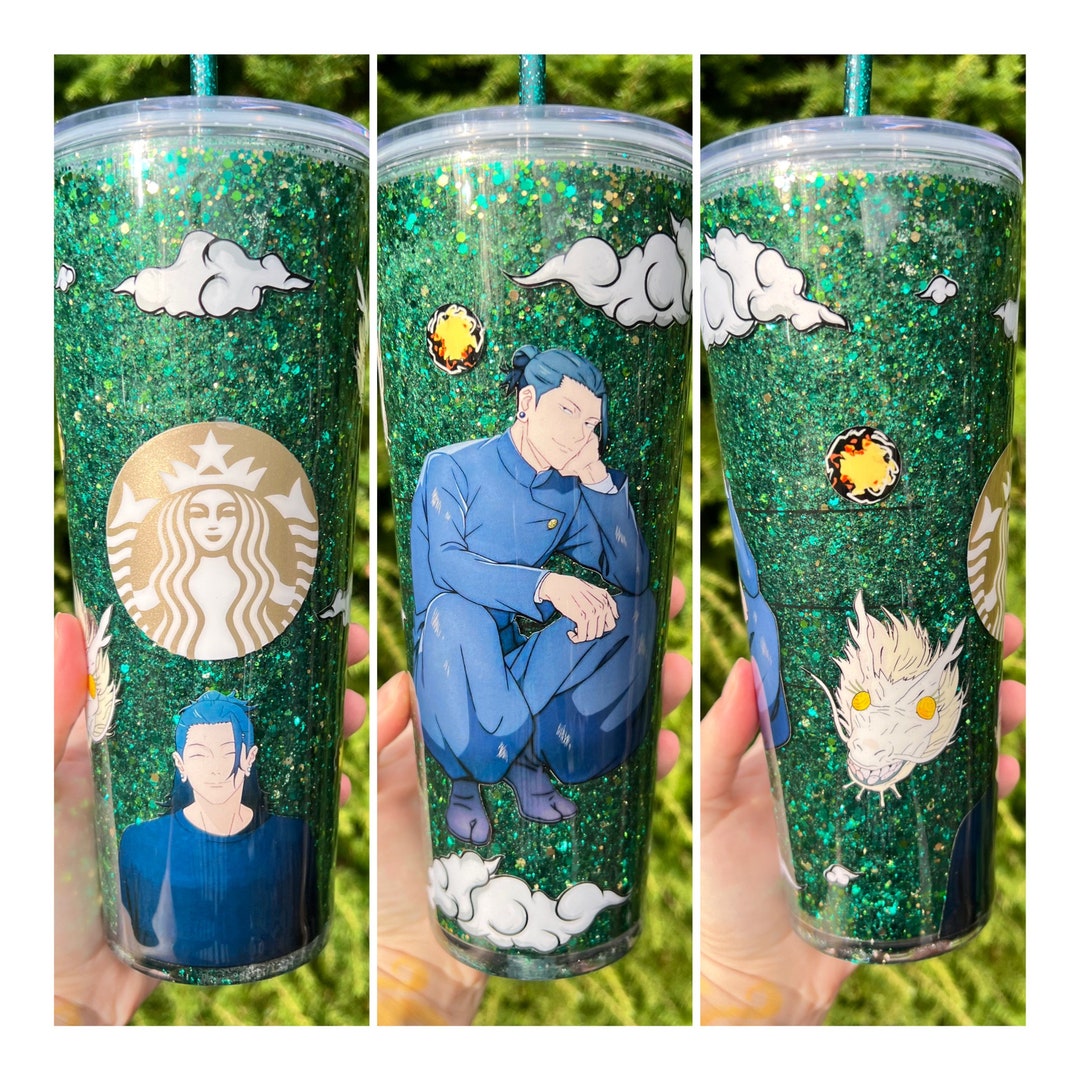 Green JJK Snow Globe Tumbler - Etsy