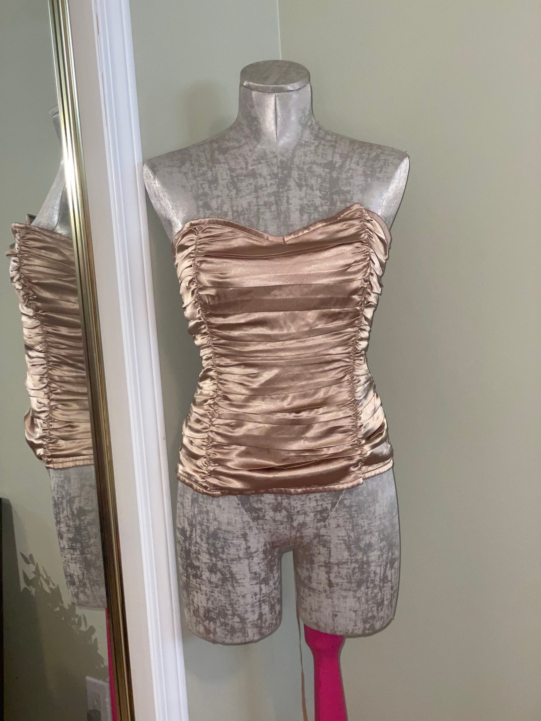 Gold Corset Woman’s L/XL - Etsy