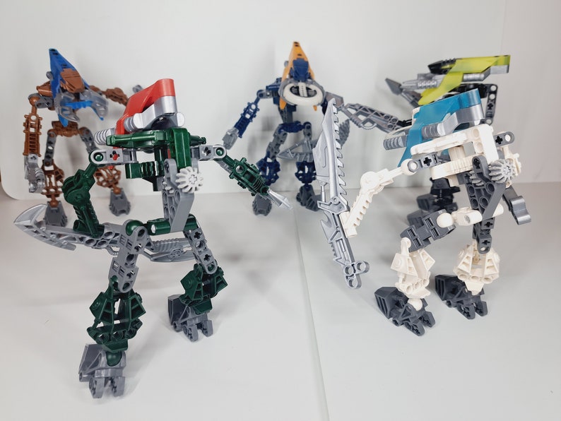 LEGO Lot of 5 Vahki Bionicle 8615 8616 8617 8618 8619 Technical Lego ...