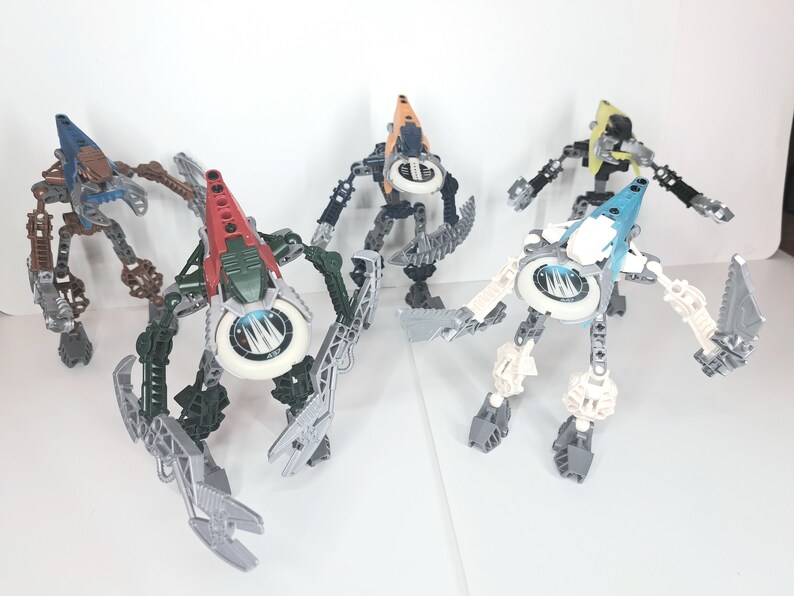 Bionicle LEGO Vahki: 8615 8616 8617 8618 8619 Technical Lego, Plastic ...