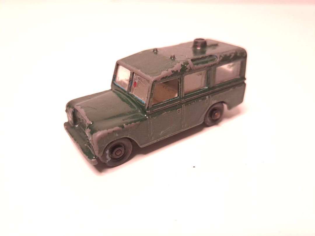 Matchbox Series No12 Land Rover Safari 60s-70s Green, Vintage Die Cast ...