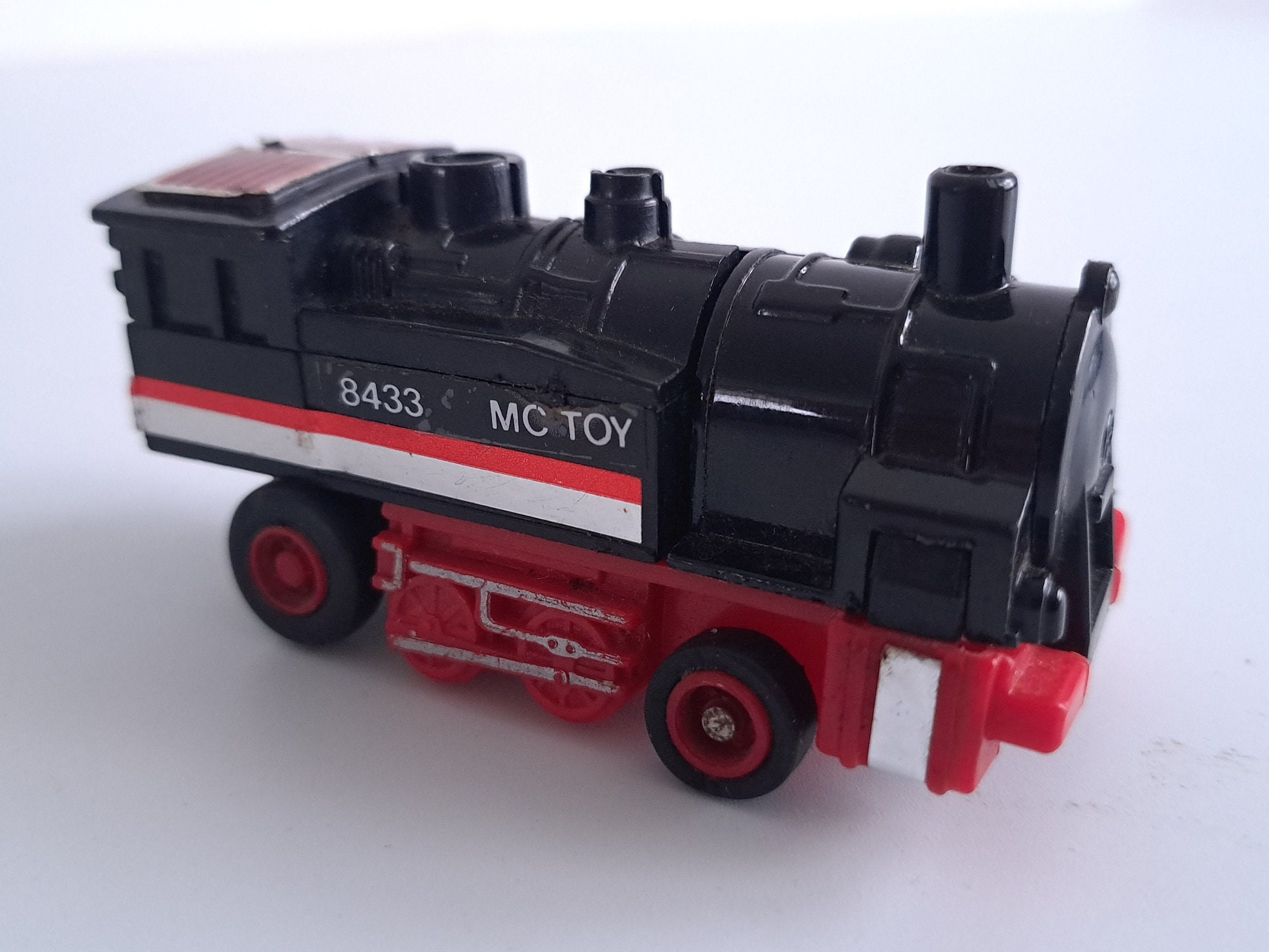 Transformers 80s MC Toy Locomotive Pull Back Vintage Dynabot Train 8433 ...