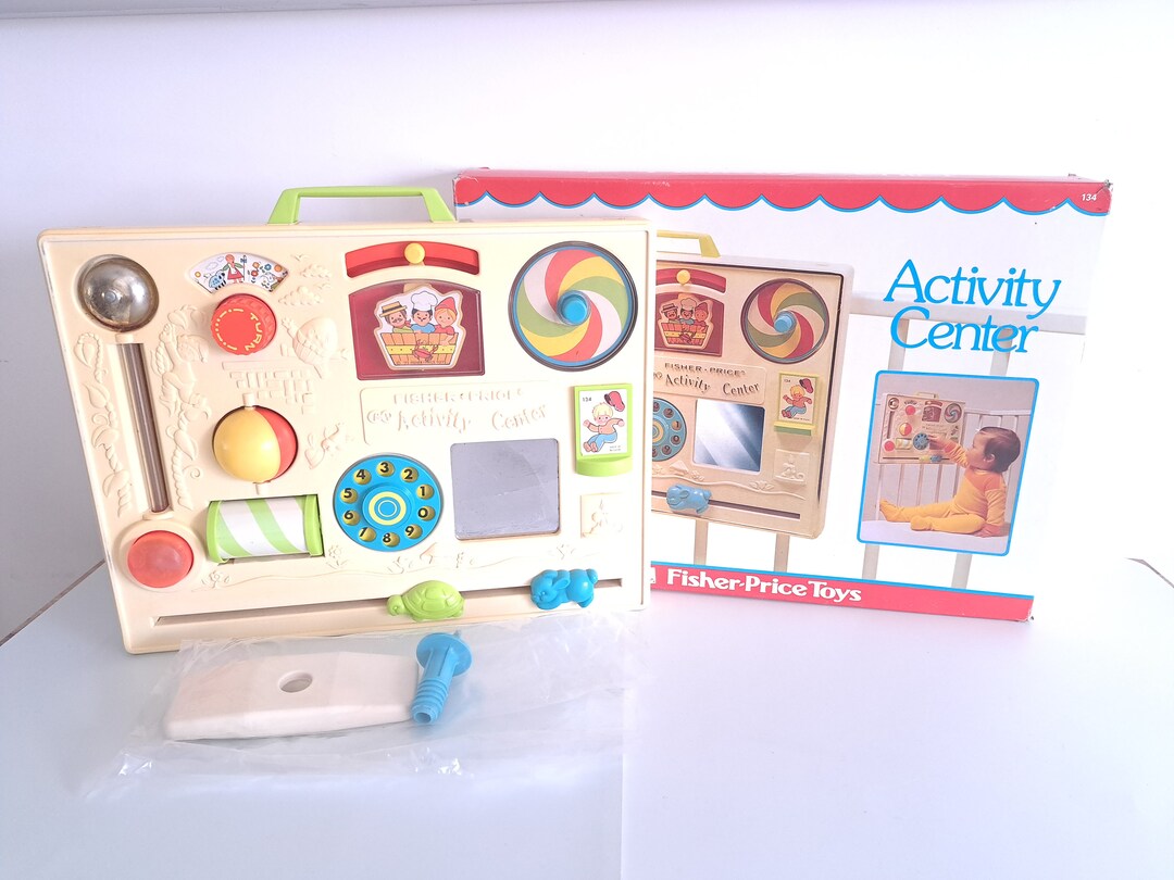 Activity Center Fisher Price 1976, With Box Birth Toys for Cradle, Crib ...