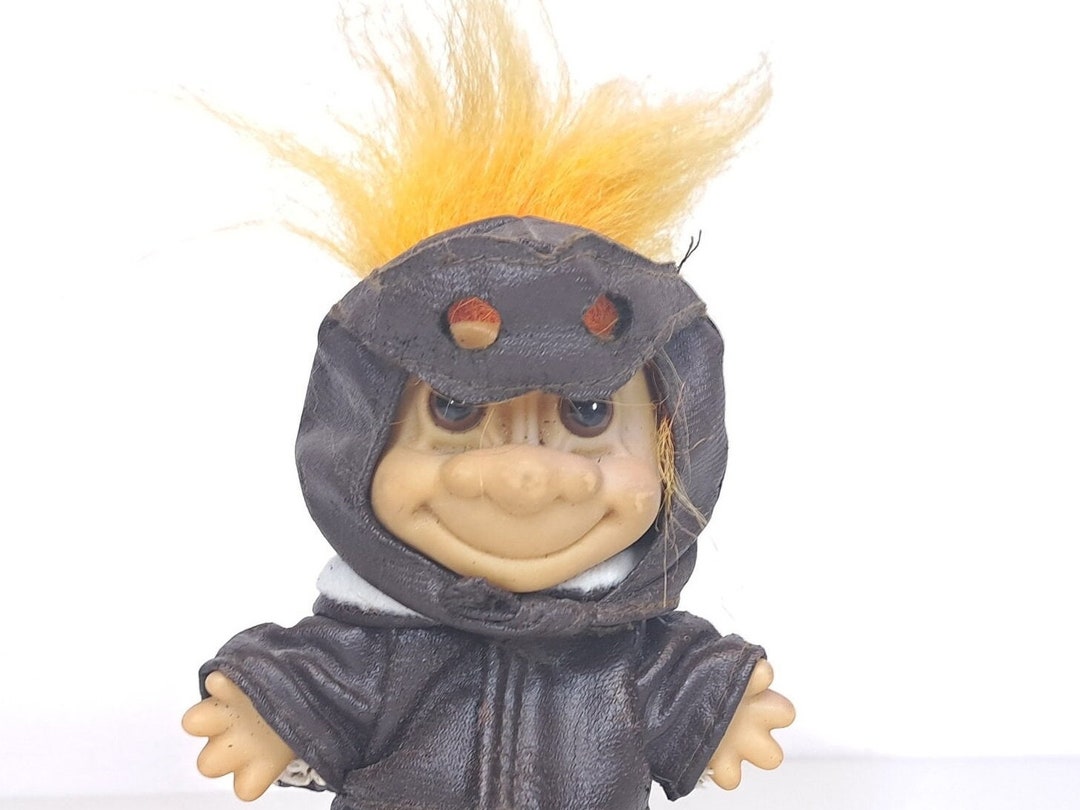Russ Leather Motorcycle Troll 14cm From the 80s, Original With Leather ...