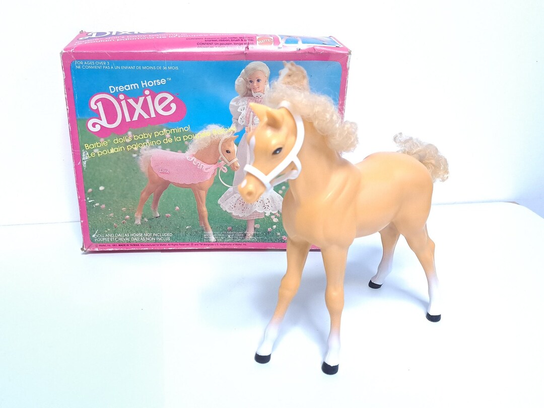 Barbie Dream Horse Dixie, From 1983, Rare With Original Vintage Box in ...
