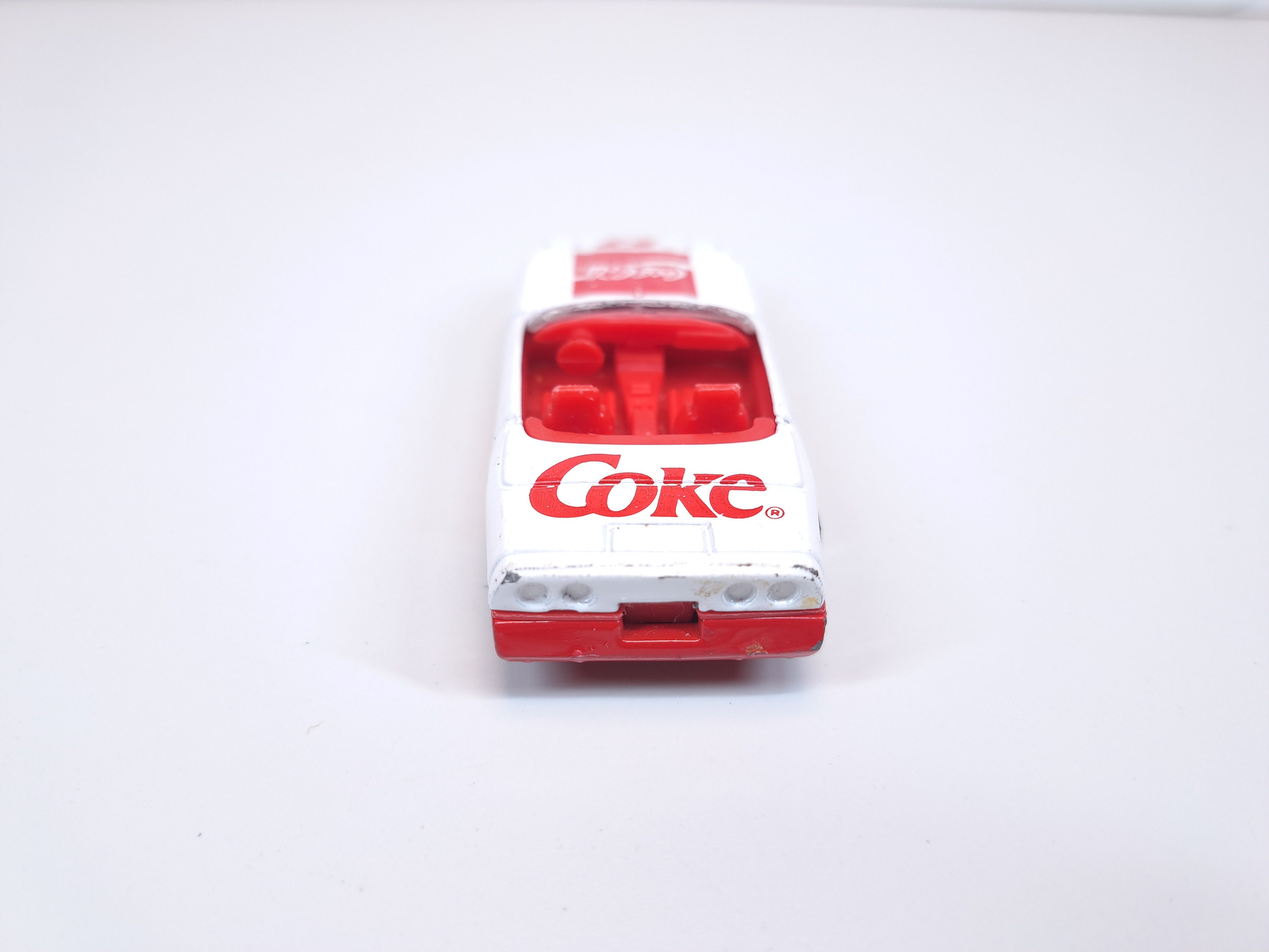Coca Cola Coke 1986 11 Edocar Chevrolet Corvette, White With Red ...