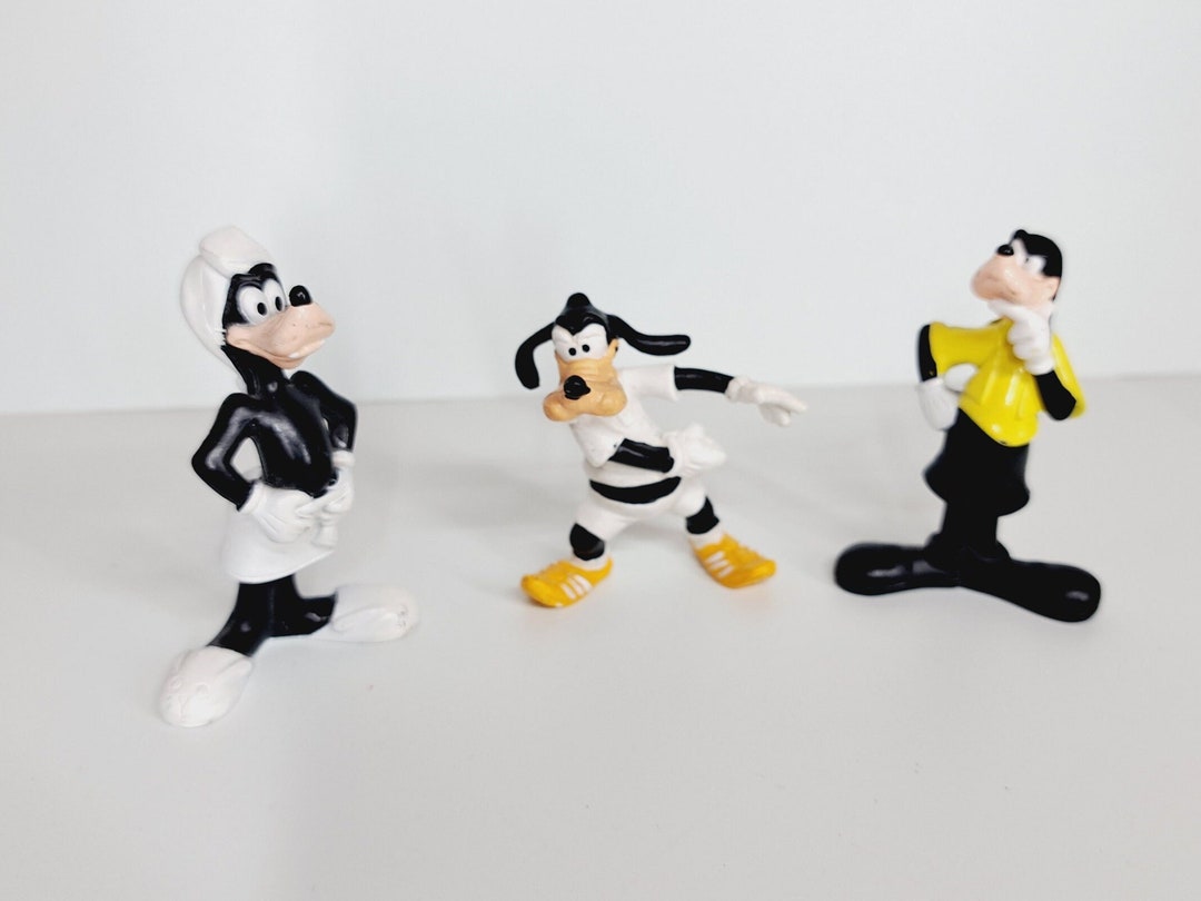Lot of 3 Disney Goofy Set Vintage Bendable Character, 8cm Collectible ...
