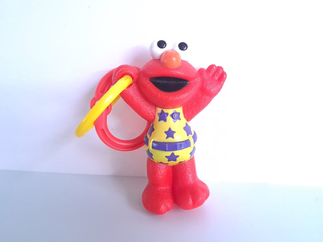 Elmo Rattle Vintage, Rare and in Very Good Condition, Character From ...