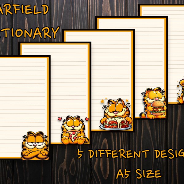 Garfield Svg - Etsy