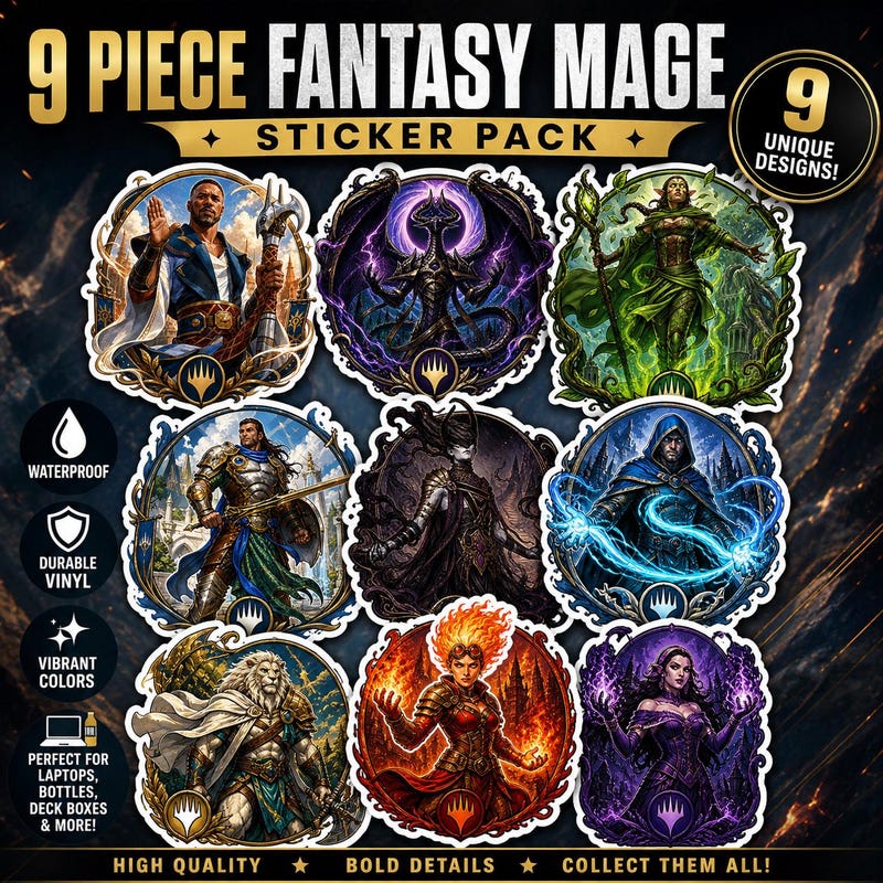 Mtg Stickers - Etsy