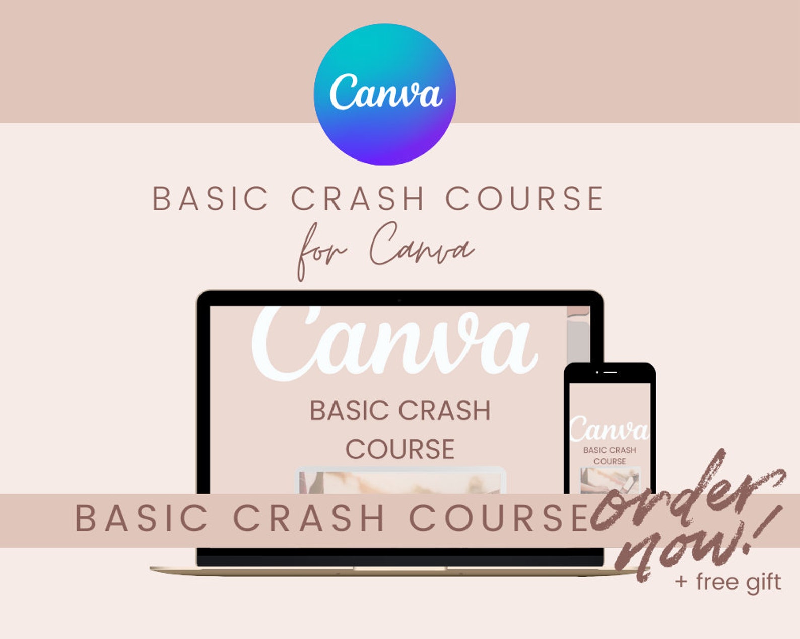 Canva Crash Course, Learn Canva, Done for You Ebook, Digital Marketing ...