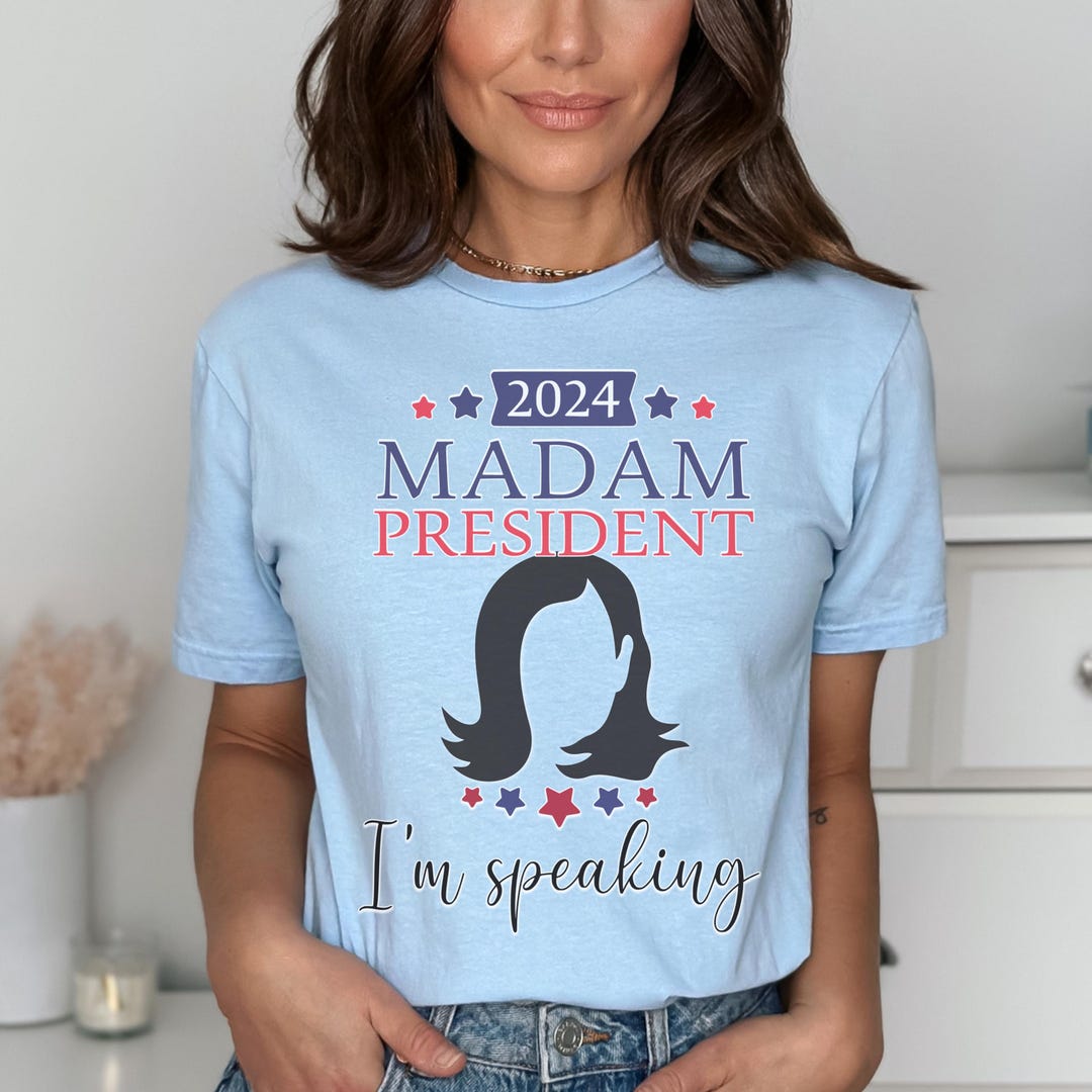 Kamala Harris Rally Shirt,madam President 2024 Tshirt,madame President ...