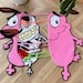 Courage the Cowardly Dog Rug: Handmade Tufted Skeleton Rug - Etsy