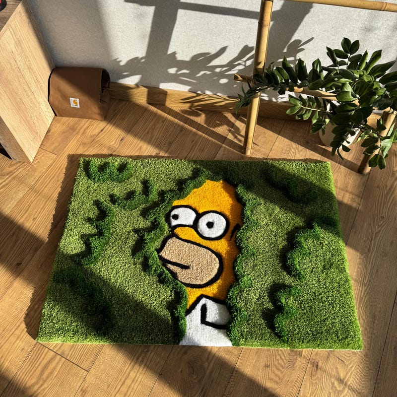 Simpson Homer Tuft - Etsy