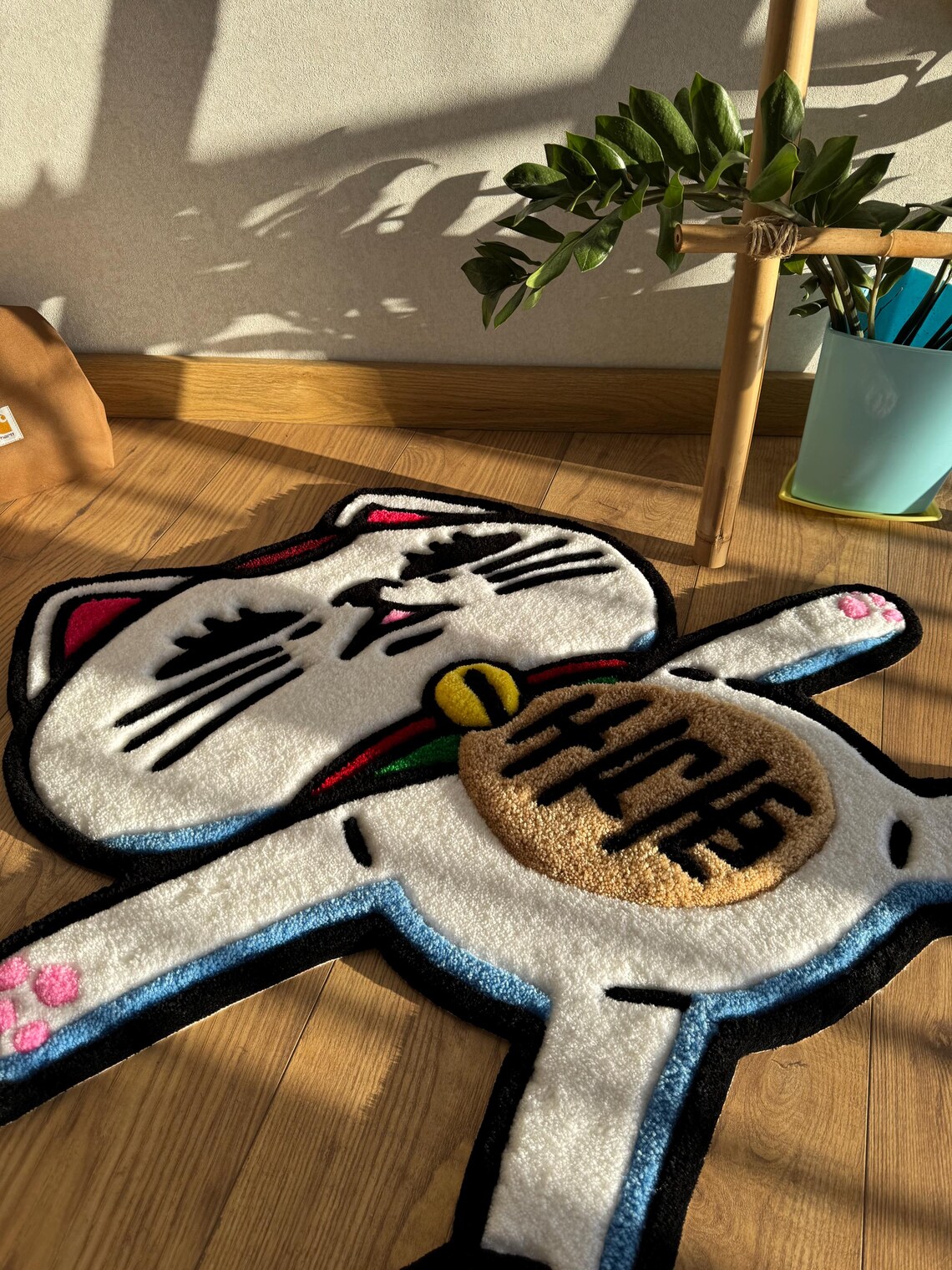 Custom Cat Rug: Tufted Wool, 3D Fluffy Handmade Carpet - Etsy