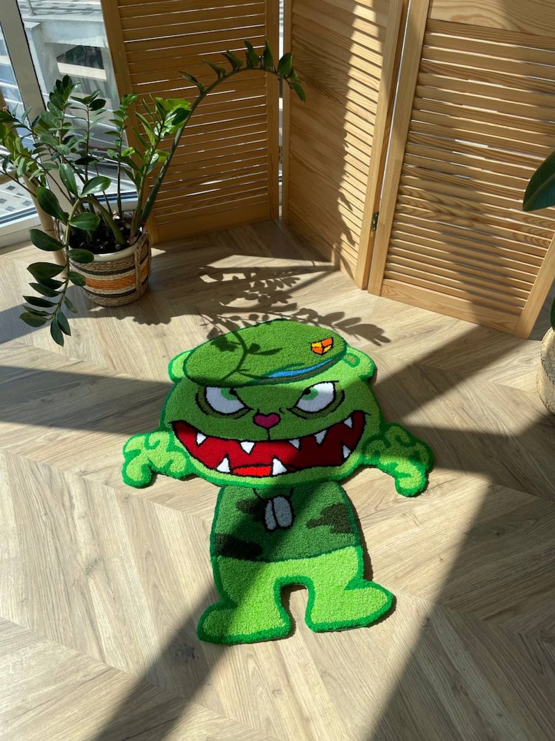 Fliqpy HTF Collection Rug, Skeleton Rug, Handmade Tufted Custom Rug ...