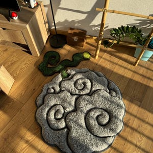 Fluffy Carpet Devil Fruit, 3d Custom Rug, Gomu Gomu Moku Moku Fruit ...