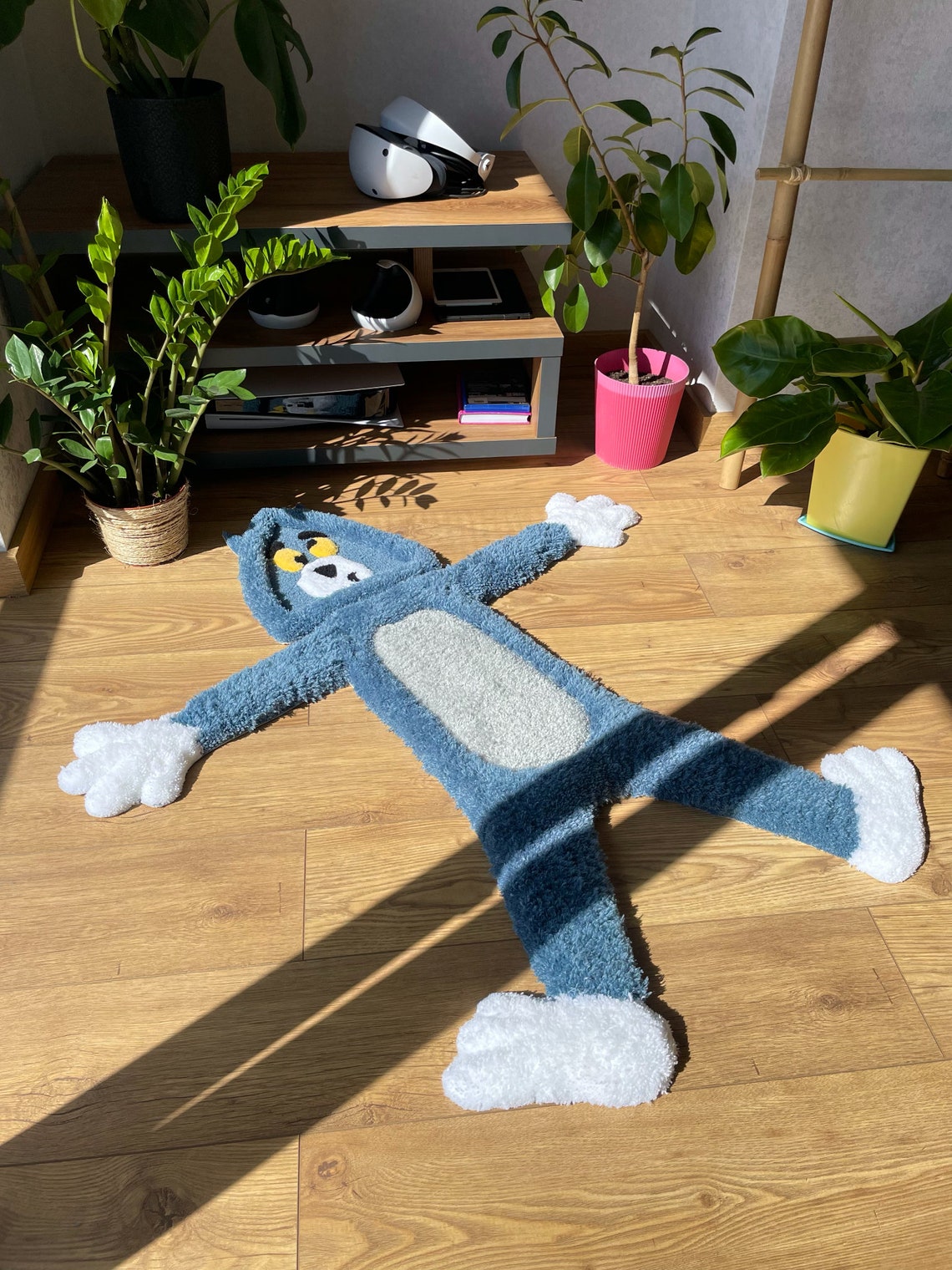 3D Tufted Cat Rug: High Pile Fluffy Carpet Decoration - Etsy