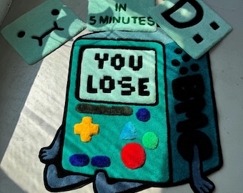 Adventure Time BMO Tufted Rug - Etsy
