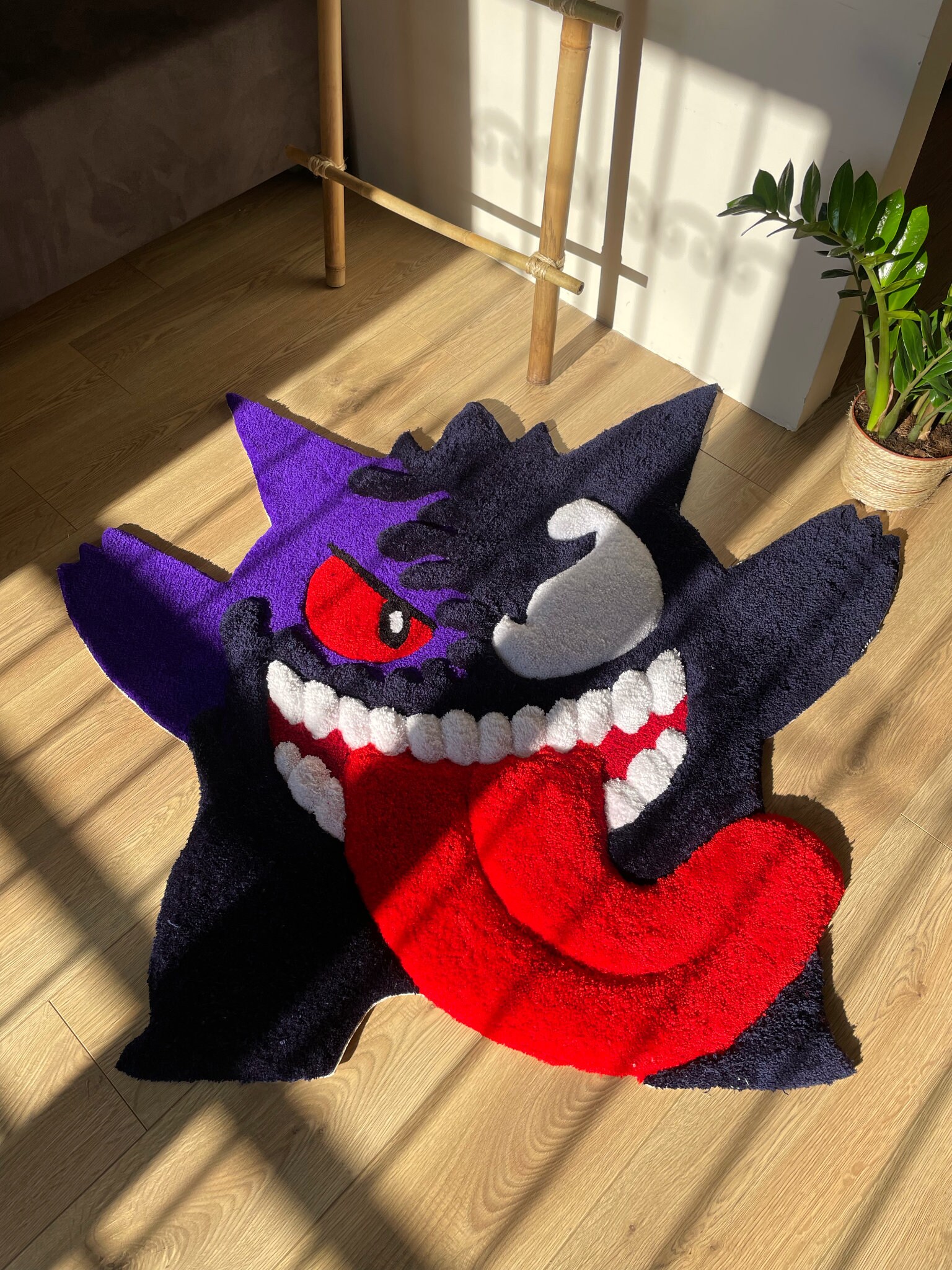 Gengar Custom Tufted Rug: 3D High Pile Carpet - Etsy UK