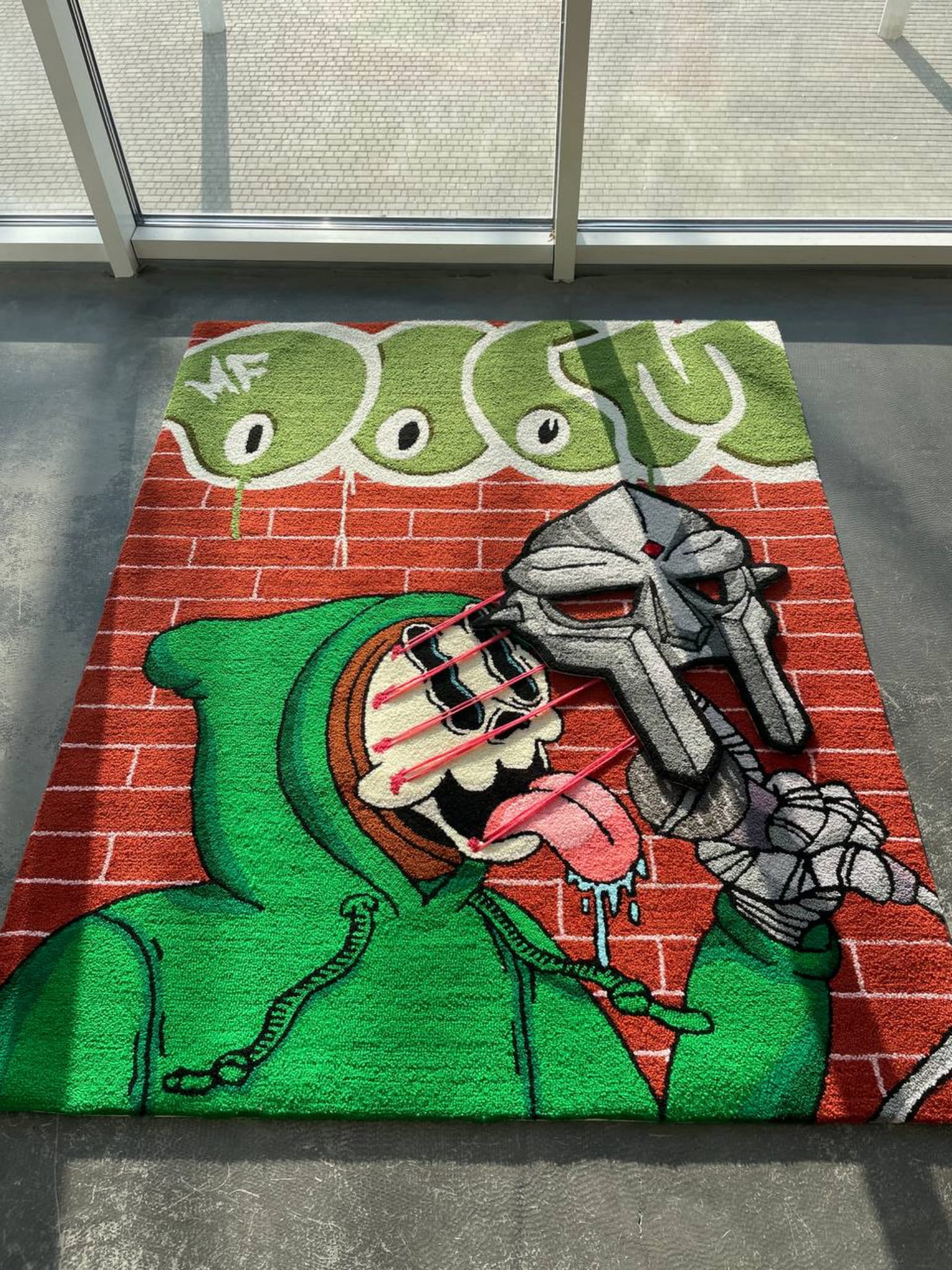 Custom Tufted Rapper Rug: MF DOOM Mask, Moving Parts - Etsy