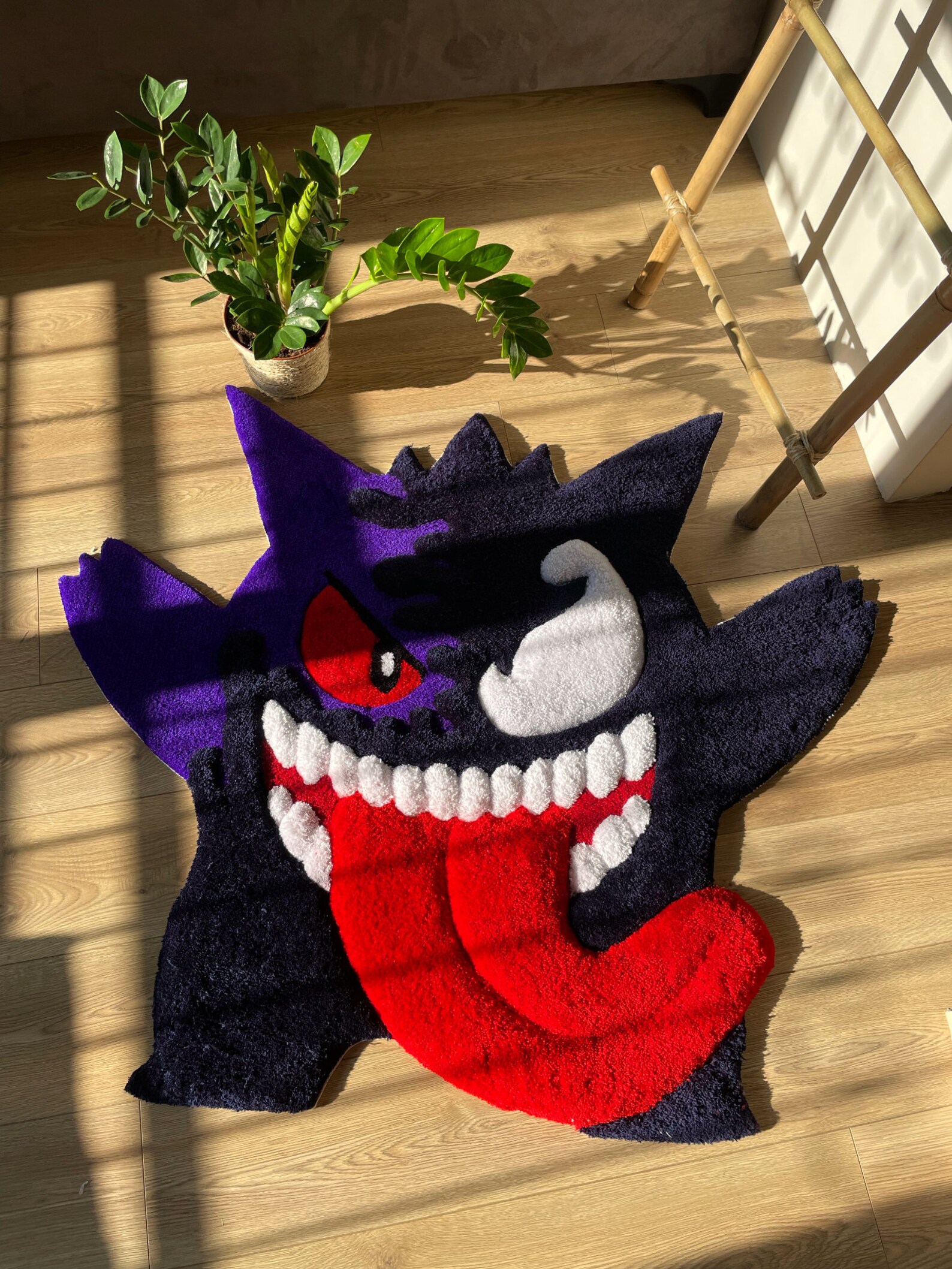 Gengar Custom Tufted Rug: 3D High Pile Carpet - Etsy UK
