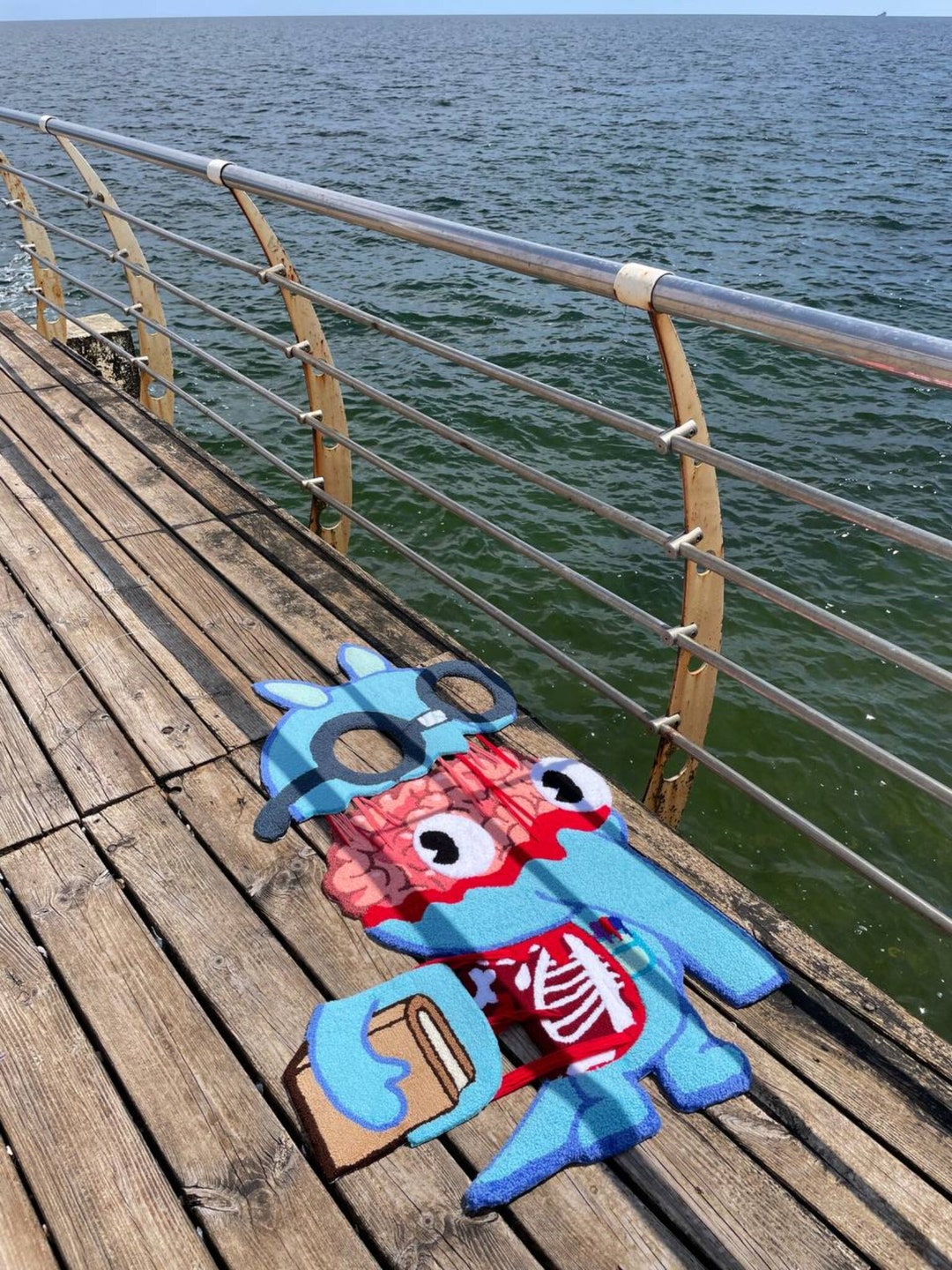 Sniffles From HTF Collection Rug, Skeleton Rug, Handmade Tufted Custom ...