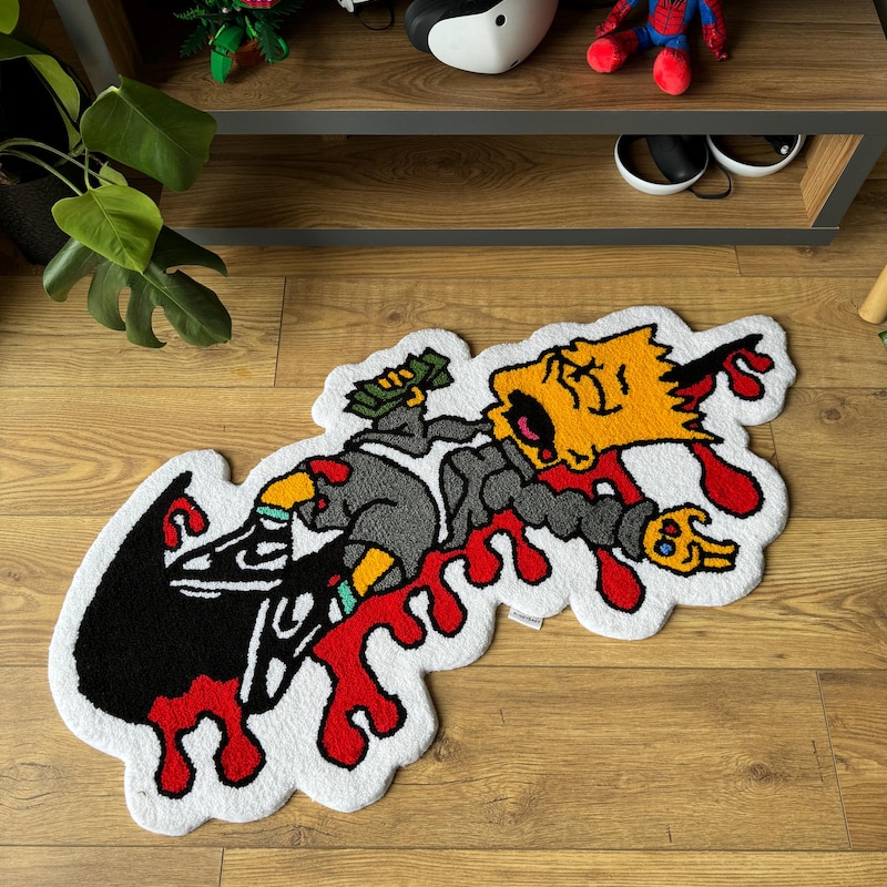 Custom Bart Simpson Rugs - Etsy