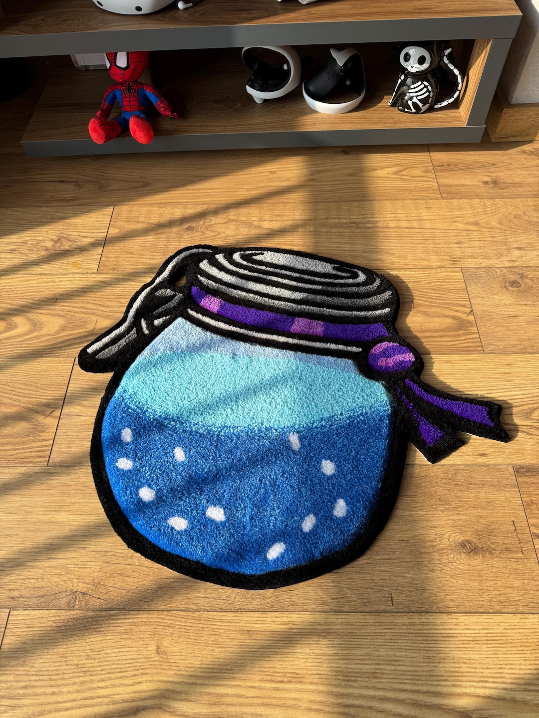 Shield Potion Funny Game Rug - Etsy