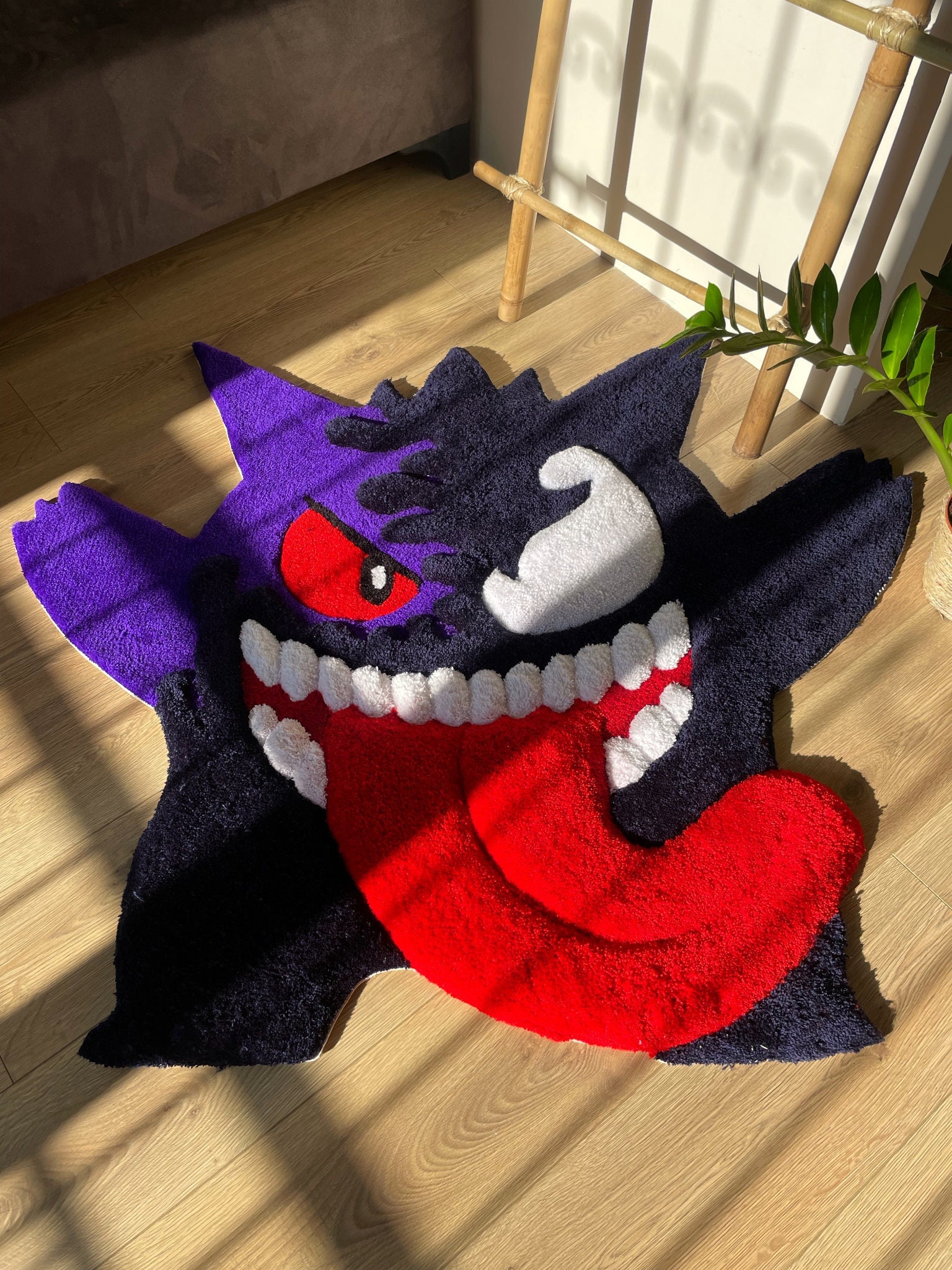 Gengar Custom Tufted Rug: 3D High Pile Carpet - Etsy UK