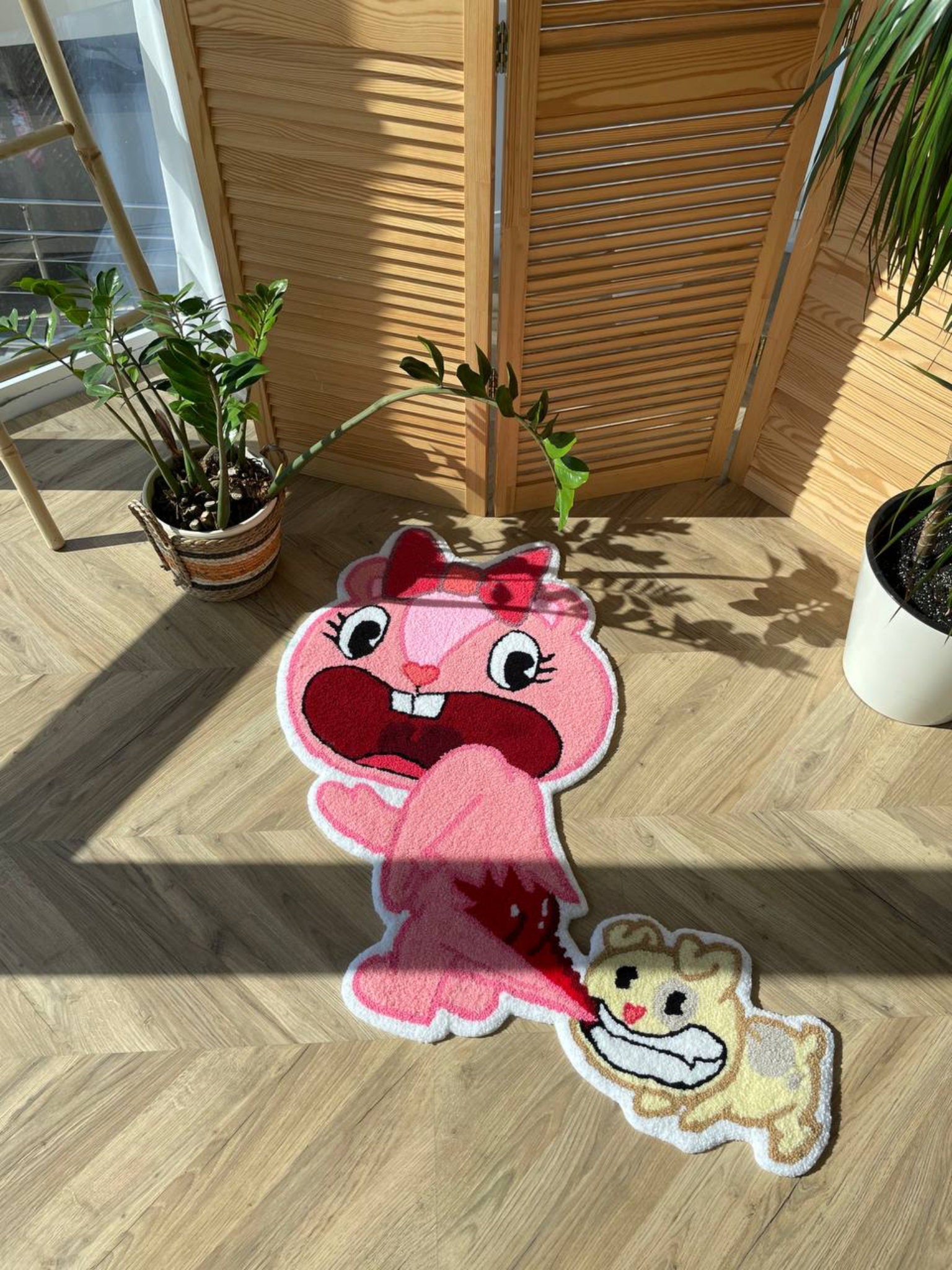 Giggles HTF Collection Rug, Skeleton Rug, Handmade Tufted Custom Rug ...