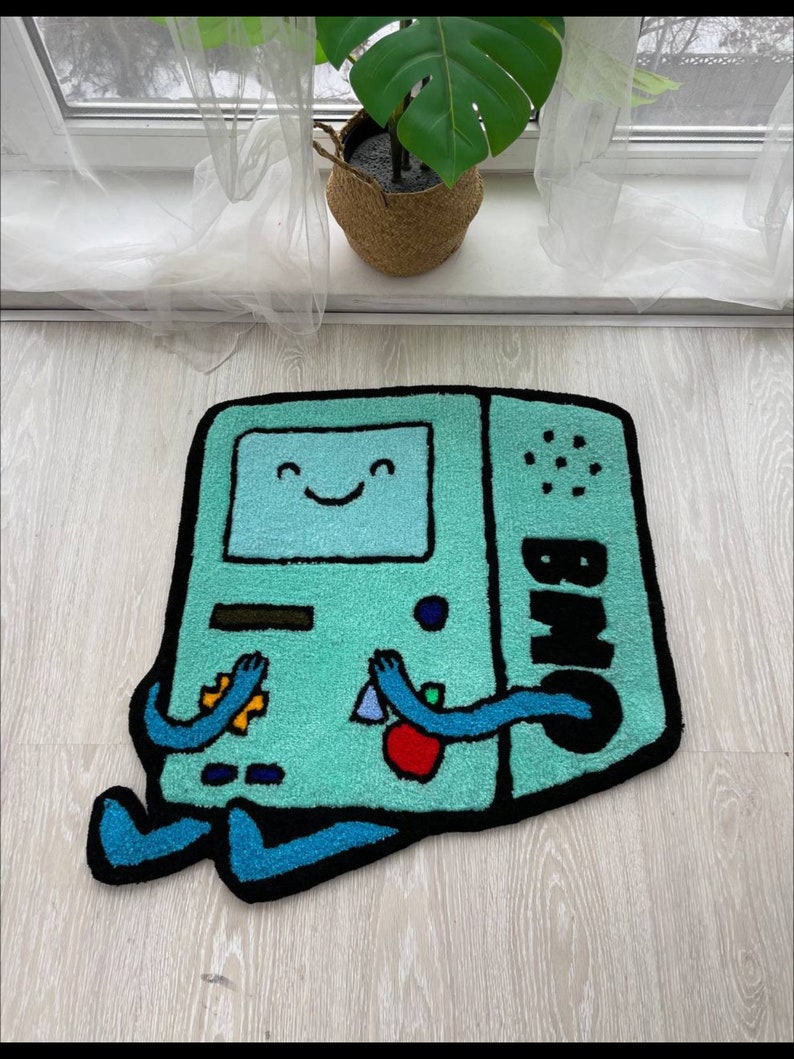 Handmade Tufted Custom Rug: Adventure Time Bedroom Carpet - Etsy