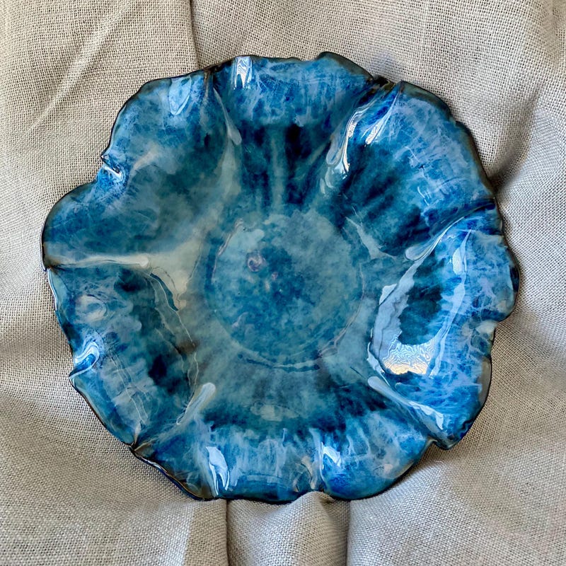 Large Pottery Bowl - Etsy