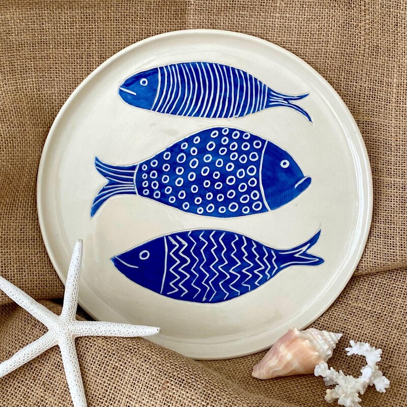 Ceramic Platter - Etsy