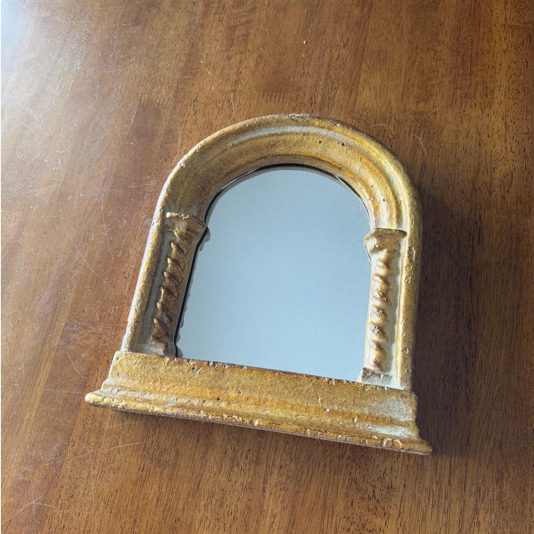 Vintage Kulicke Gothic Arch Mirror | 15th Century Italian Replica ...