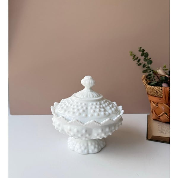 Vintage Candy Dish Fenton - Etsy