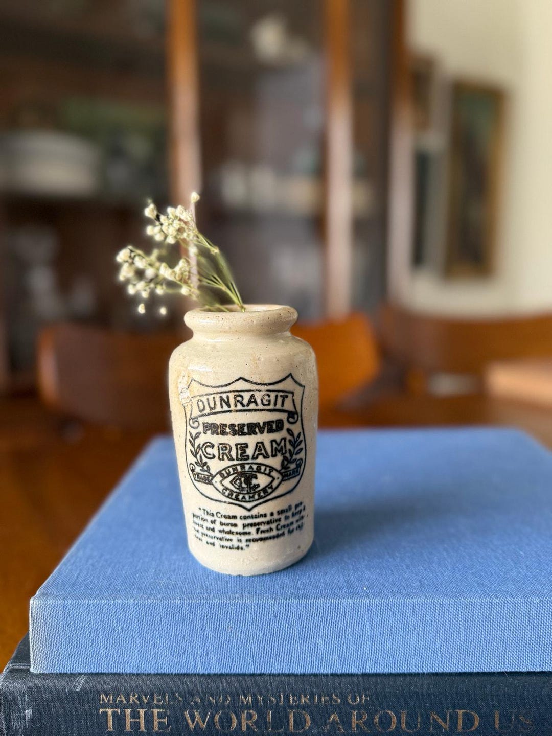 Antique Dunragit Creamery Pottery Bottle | Port-dundas Pottery | Rustic ...