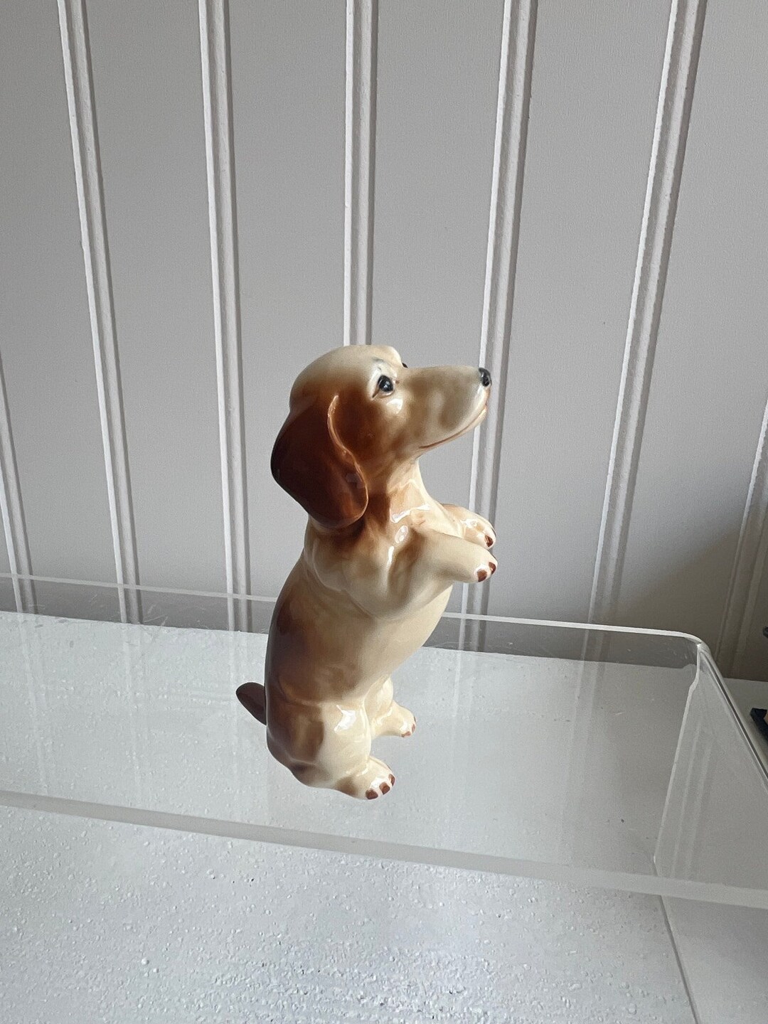 Vintage Ron Gordon Designs Dachshund Figurine | Standing Ceramic Wiener Dog Collectible ...