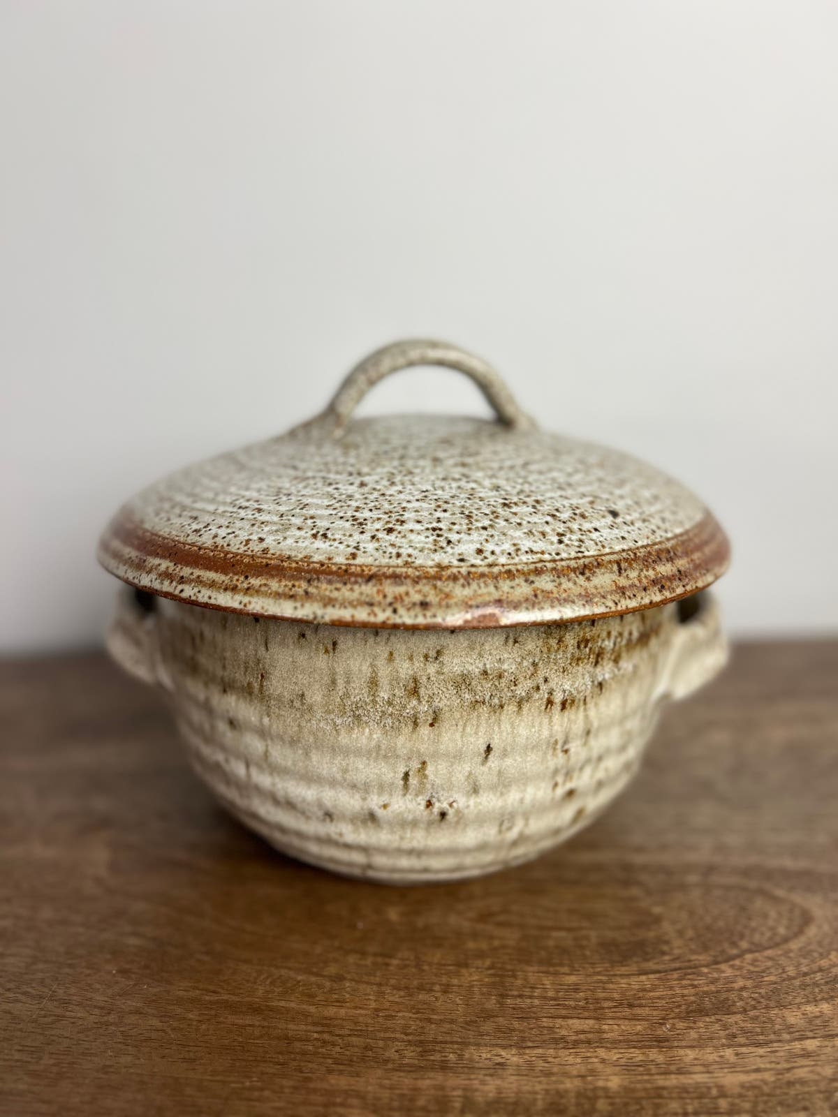 Vintage Ironstone Pottery Steamer Crock Ceramic With Lid and Center ...