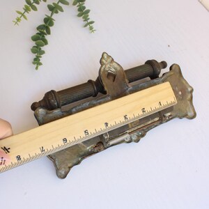 Victorian Letter Slot Antique Cast Iron Mail Slot With Handle Victorian ...