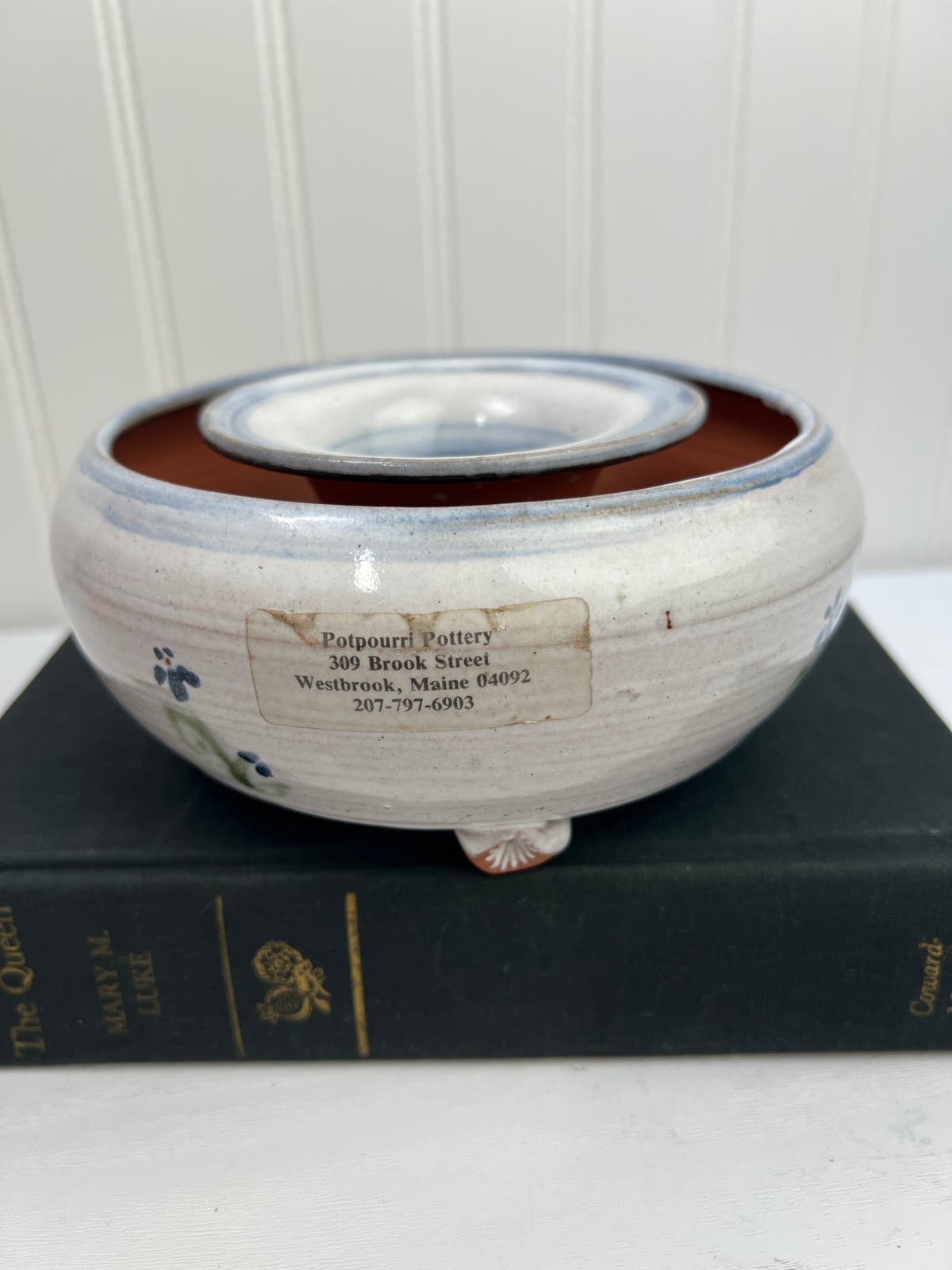 Potpourri Clay Dish From Potpourri Pottery of Maine - Etsy