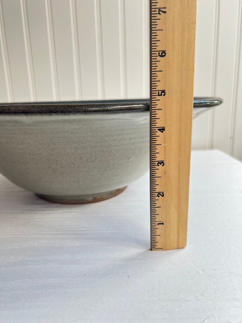 Large Artist-signed Studio Pottery Bowl | Hand-painted Decorative Bowl ...