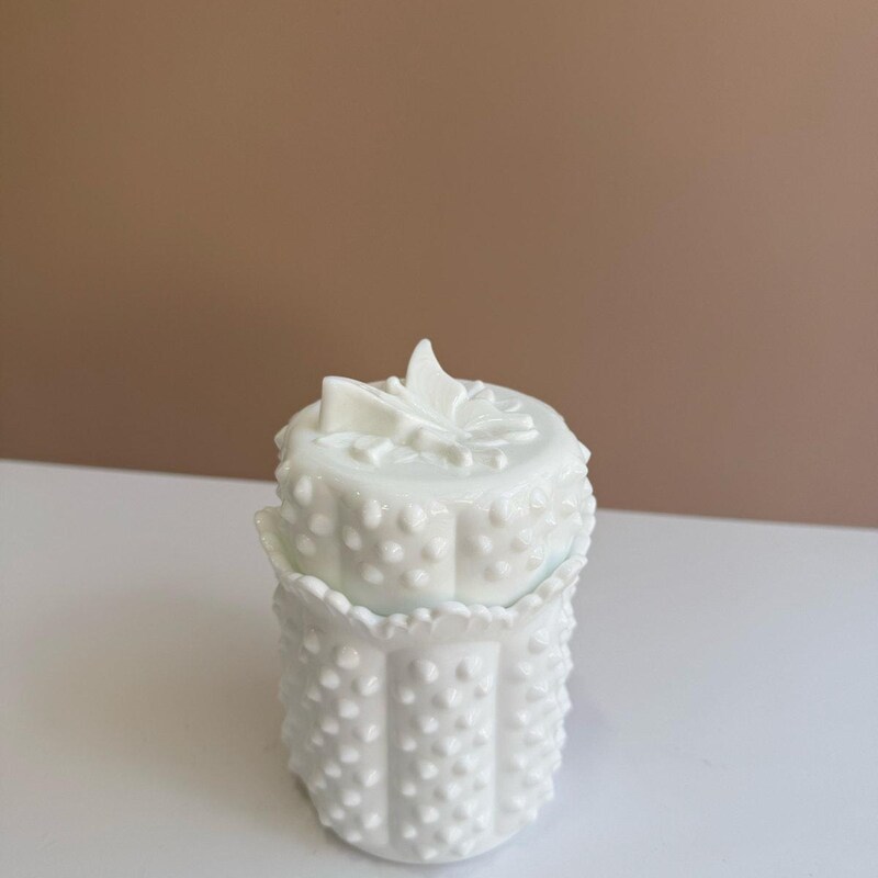 Fenton Glass Box With Lid - Etsy