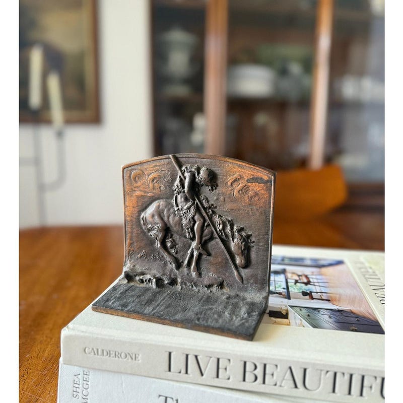 Metal Bookends - Etsy