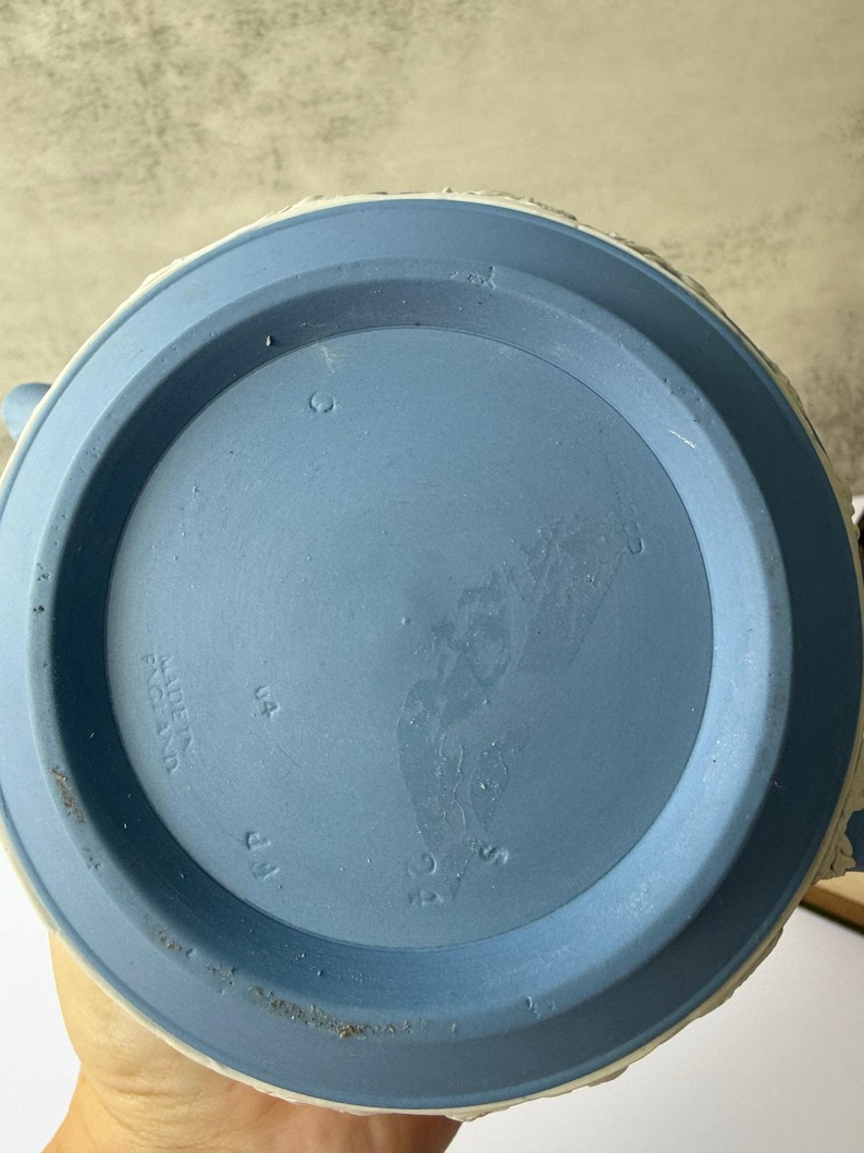 Vintage Wedgwood England Pale Blue Jasperware Teapot | Sacrifice ...